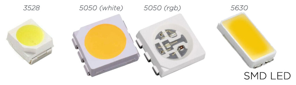 انواع چیپ های LED: تکنولوژی SMD و COB + بررسی تخصصی و تفاوت